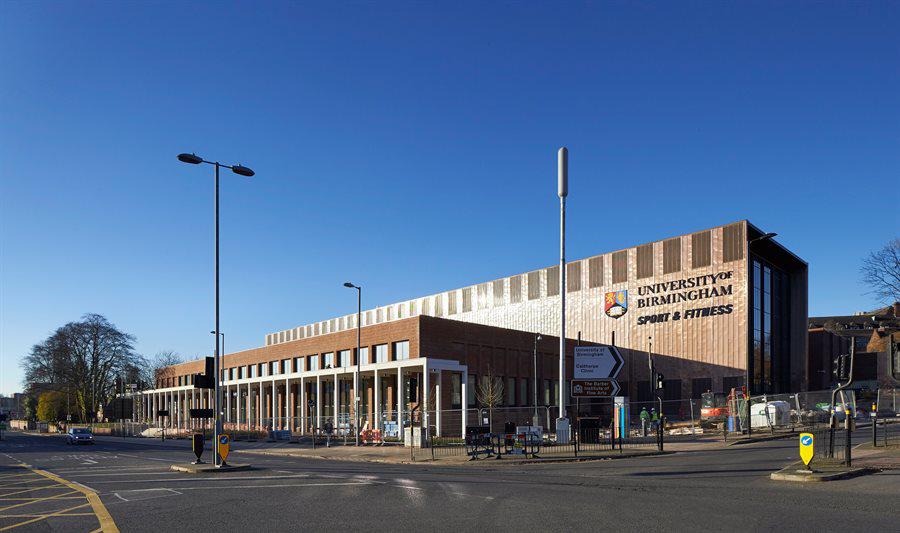 University of Birmingham Sport and Fitness Club receives architectural ...