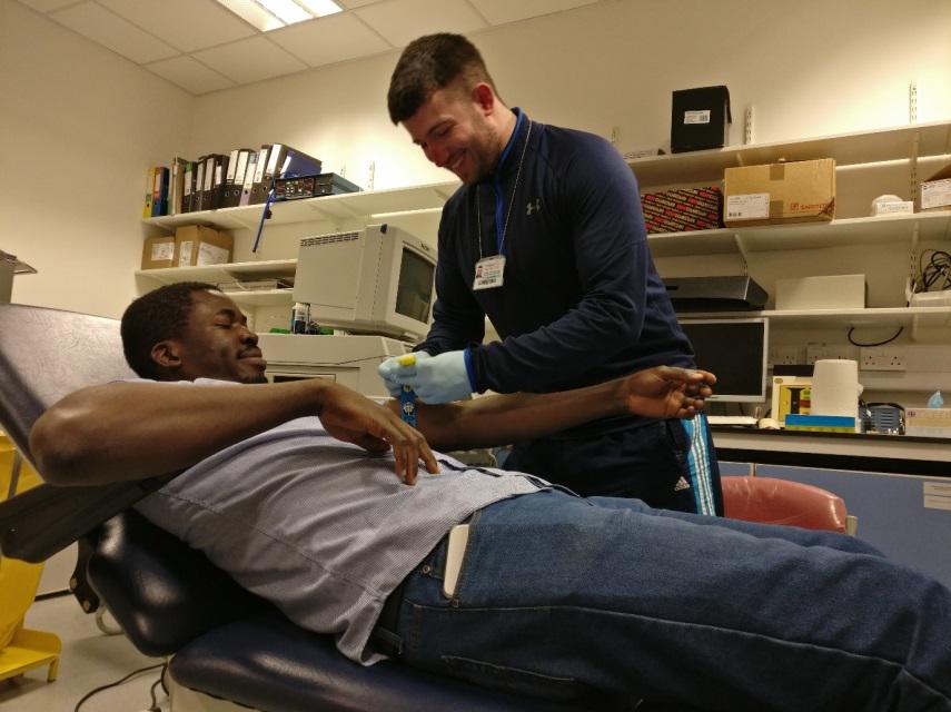 Mar 2017 - Drawing Blood - Phlebotomy Practice - University of Birmingham