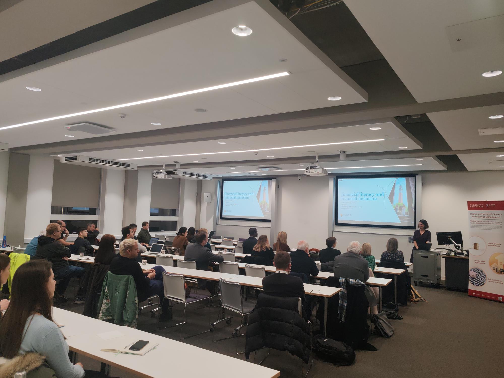 Financial literacy and financial inclusion - University of Birmingham