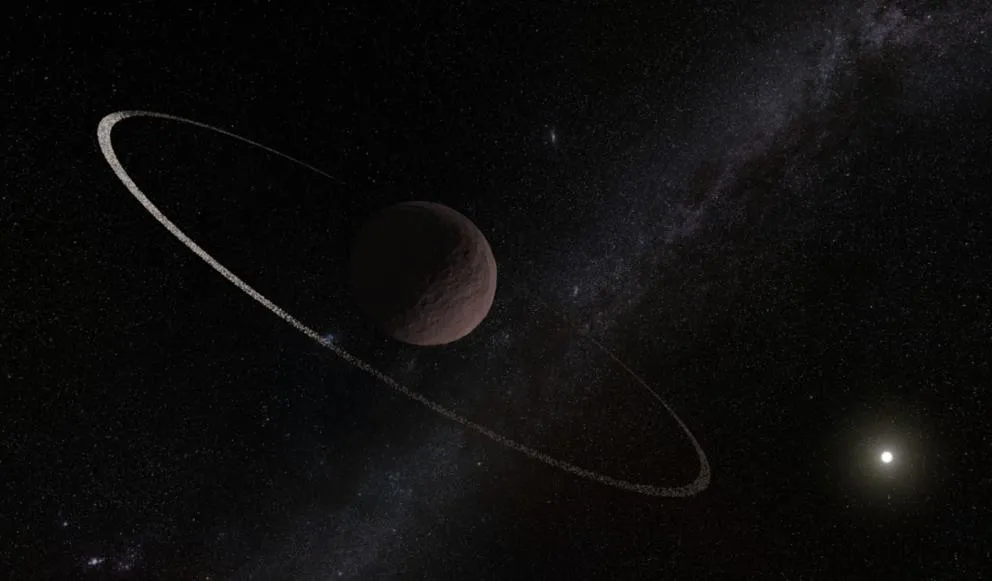 A new ring system discovered in our solar system - University of Birmingham