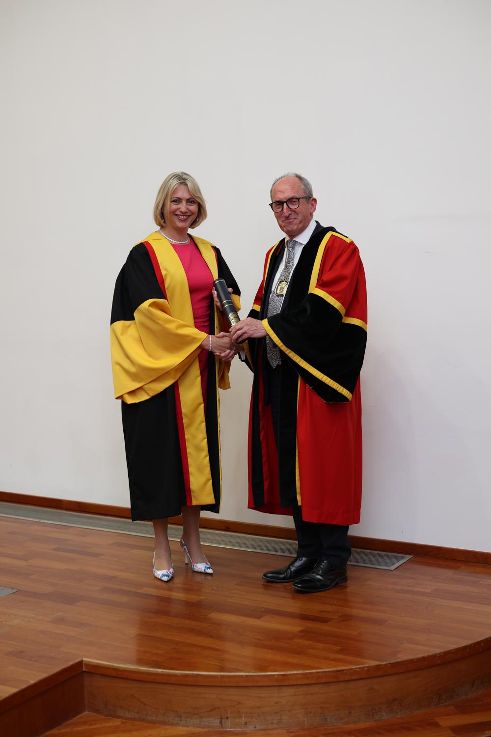 Honorary Fellowship for Dame Helen Stokes-Lampard - University of ...