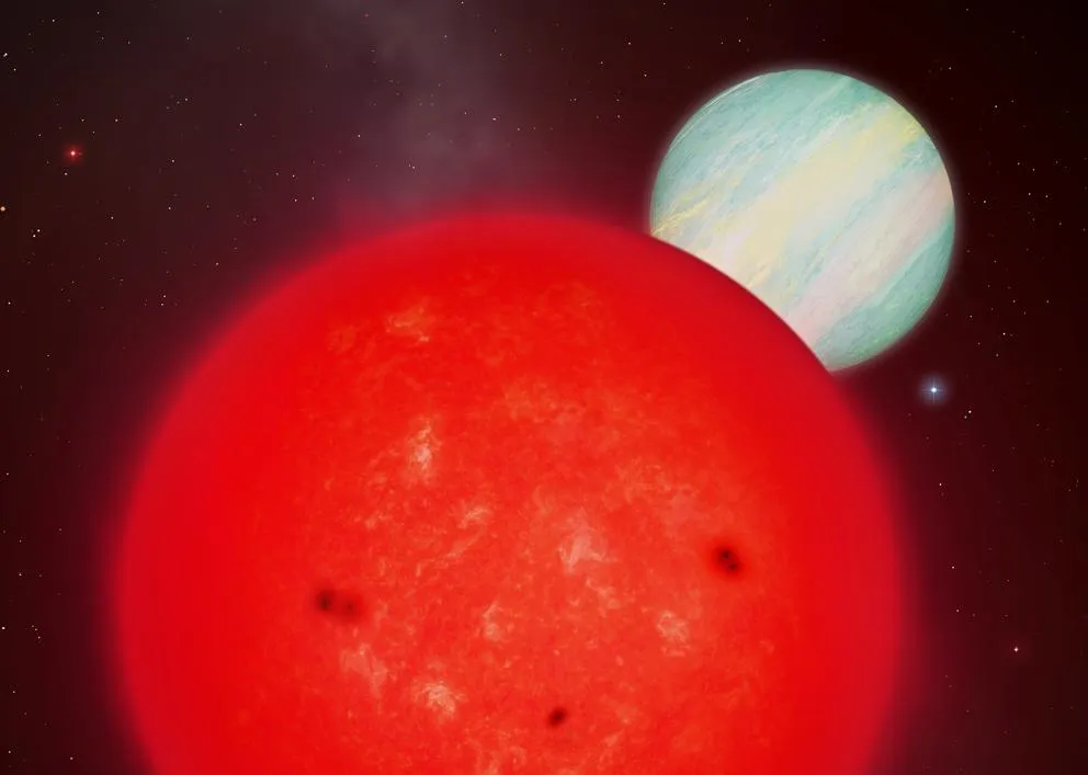 Giant planet around tiny star: Discovery challenges planet formation ...