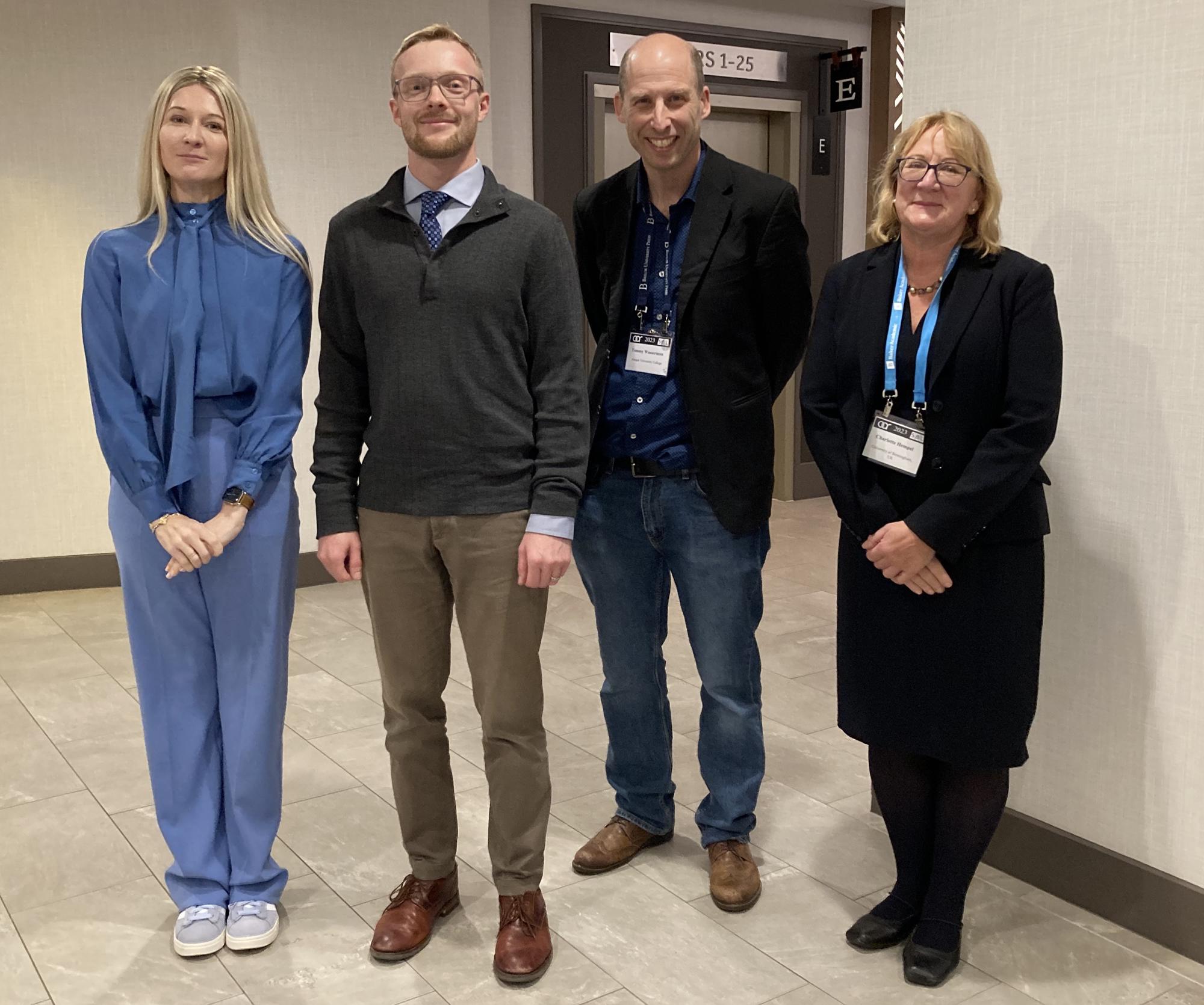 Congratulations to Andrew Patton - University of Birmingham