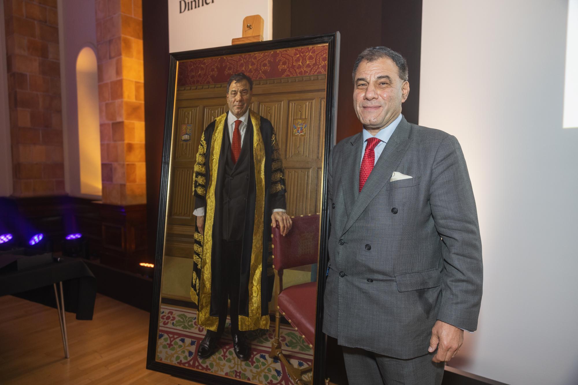 University of Birmingham unveils portrait to honour Lord Bilimoria’s ...