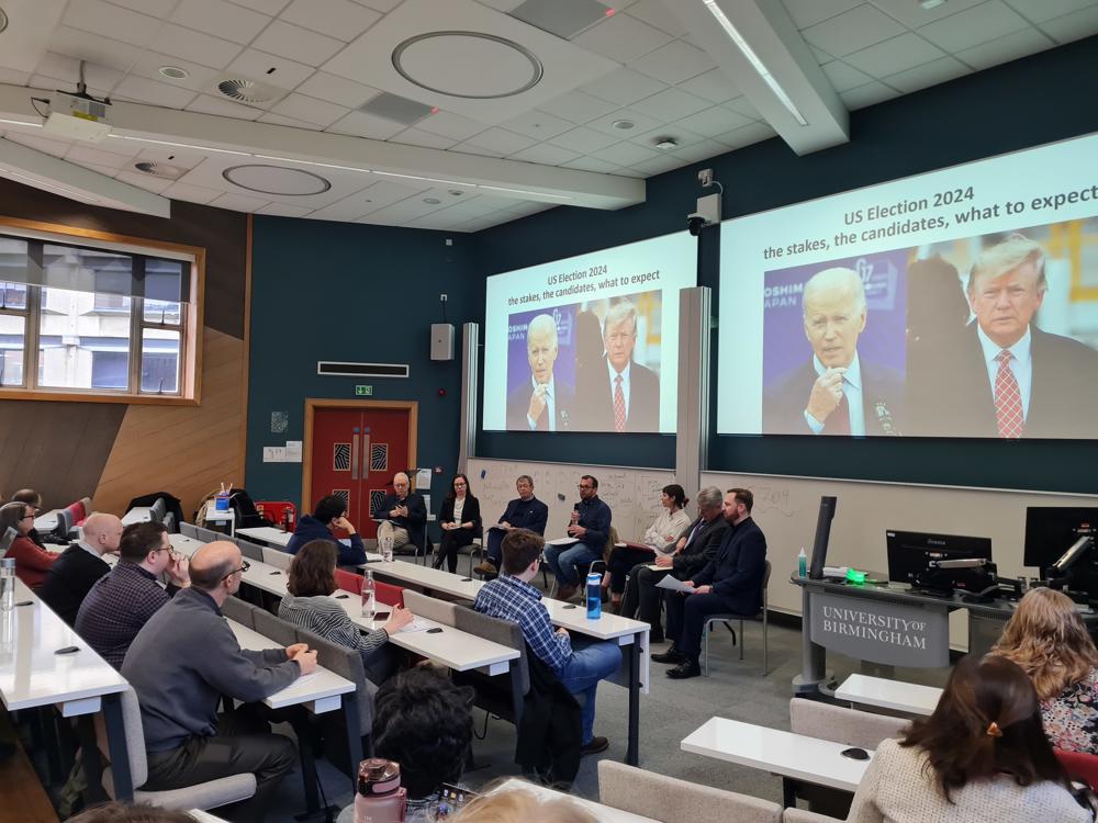 Experts assemble for US Election Panel - University of Birmingham